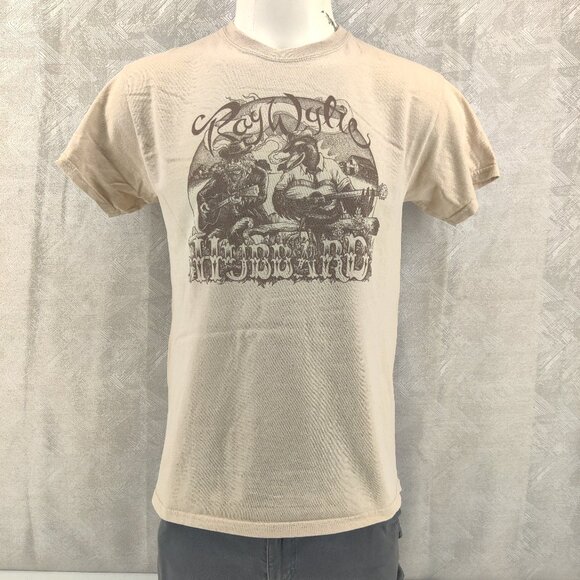 Shirts | Vintage Ray Wylie Hubbard Shirt Mens Medium Tan Band Tee ...